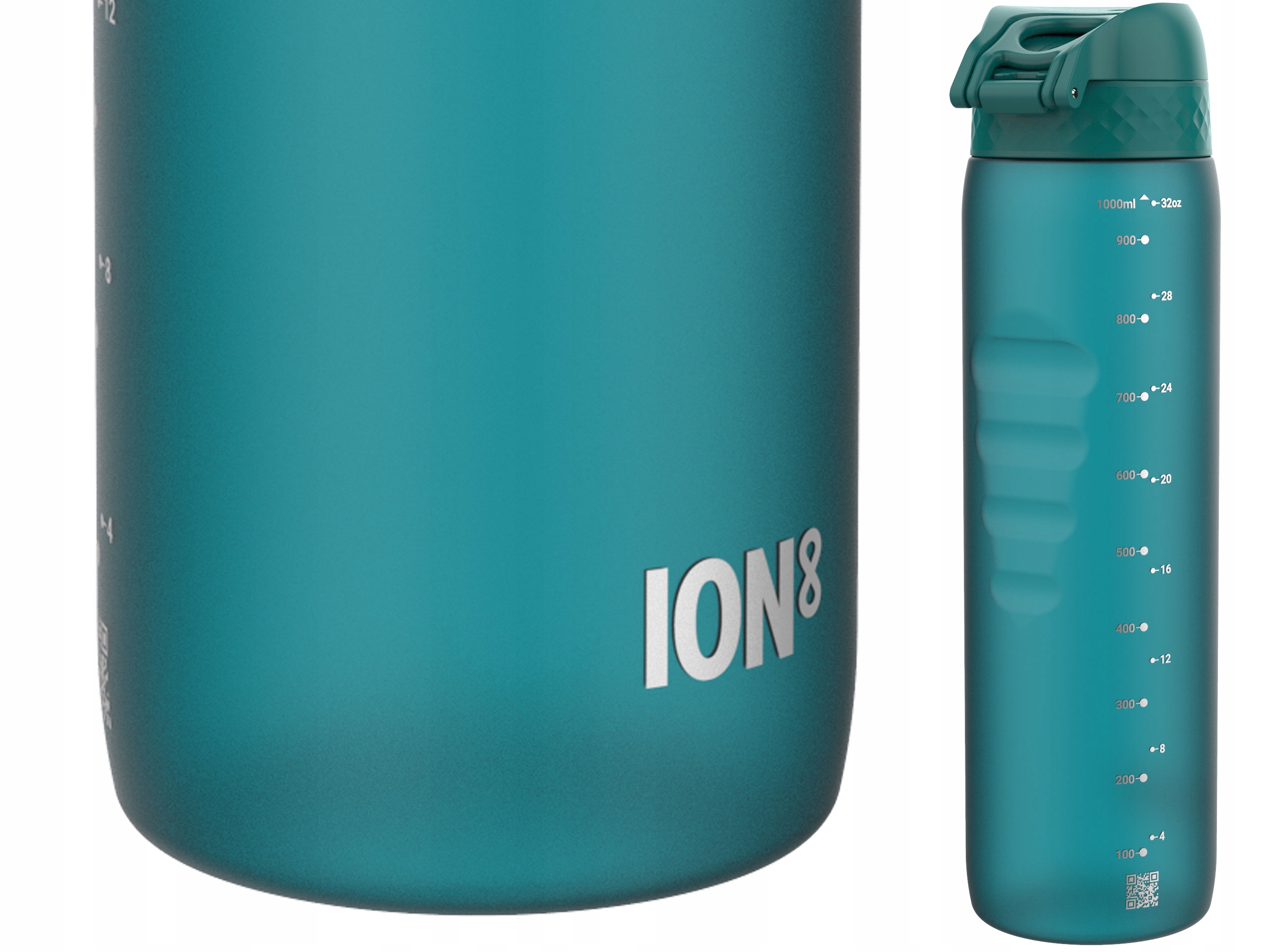 BIDON BUTELKA SPORTOWA ION8 1000 ML Z ATESTEM AQUA BJSPORT.PL - Części ...
